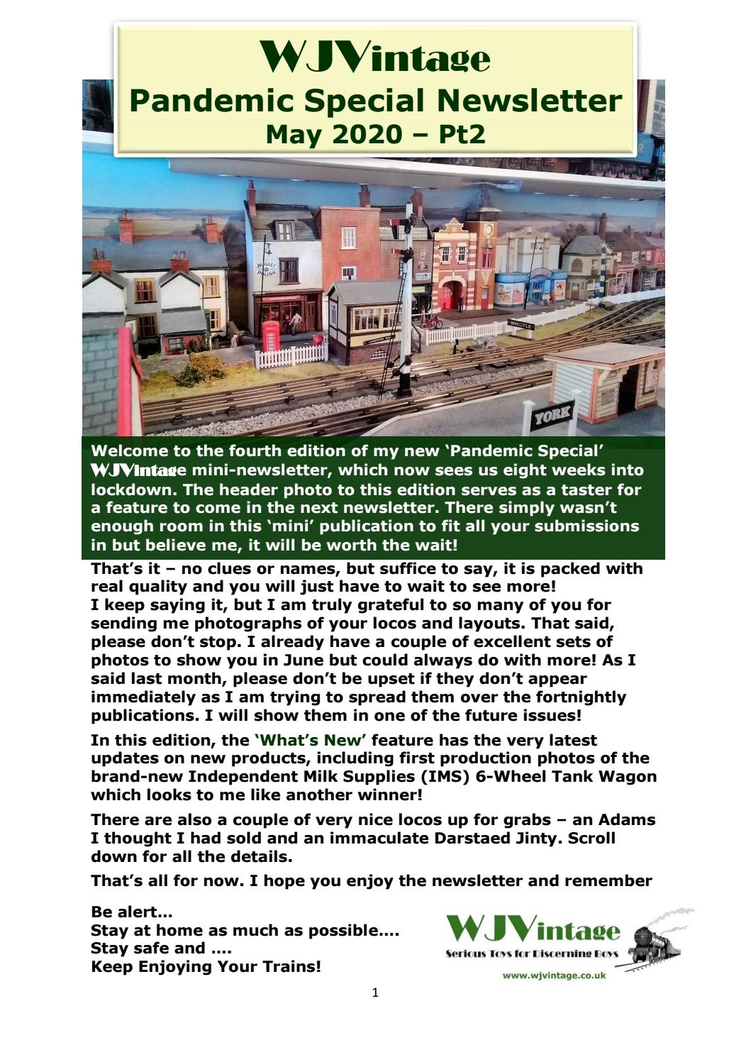 WJVintage Mini Newsletter Part 2 by angelalumsdon - Issuu