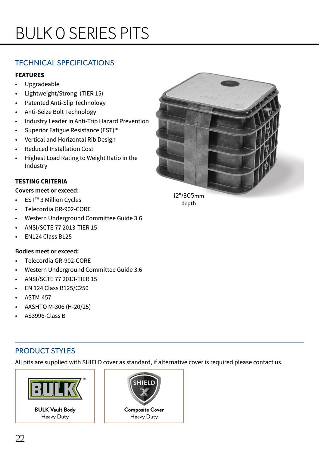 Distribution Pits for Underground Service Reticulation by TransNet NZ ...