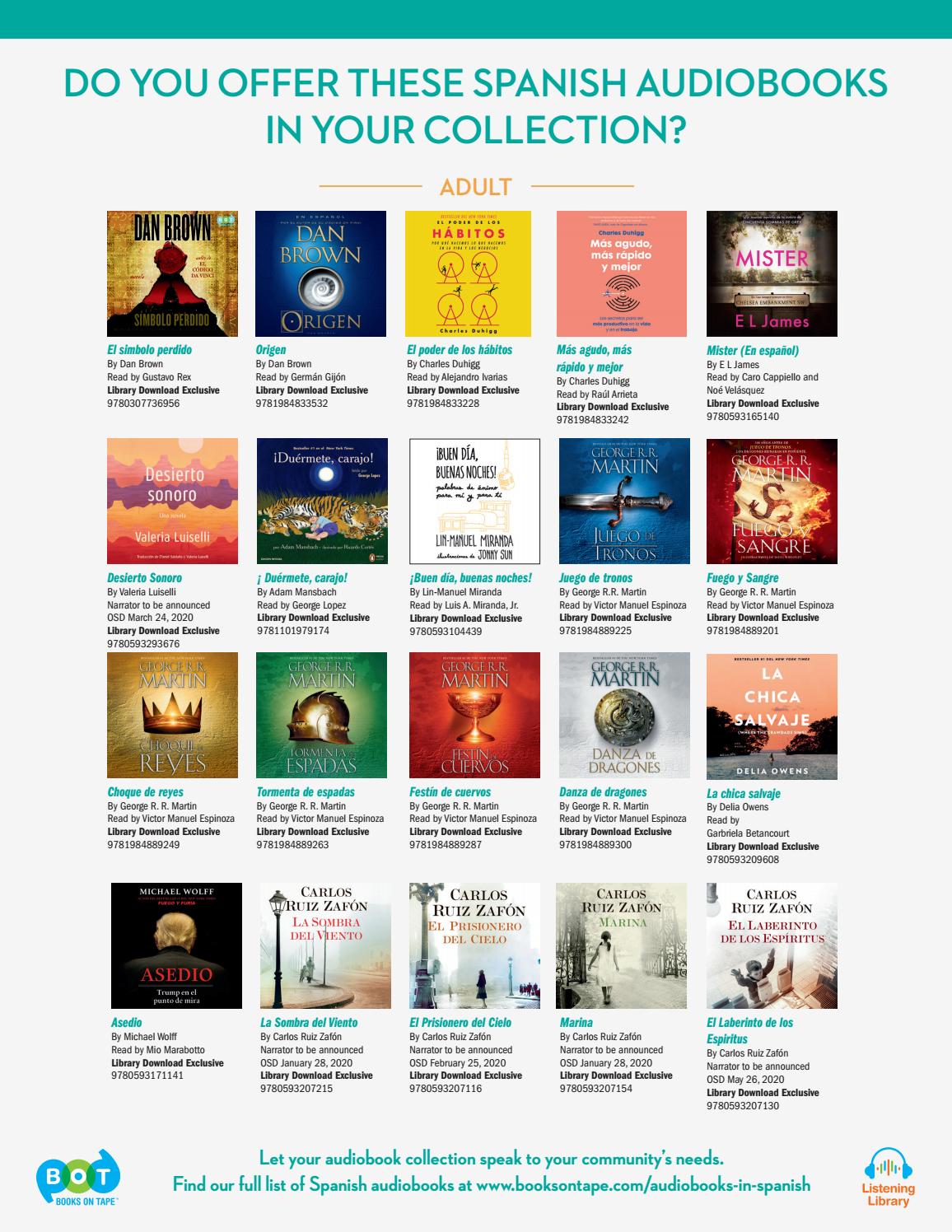 Spanish Audiobooks Collection by PRH Library - Issuu