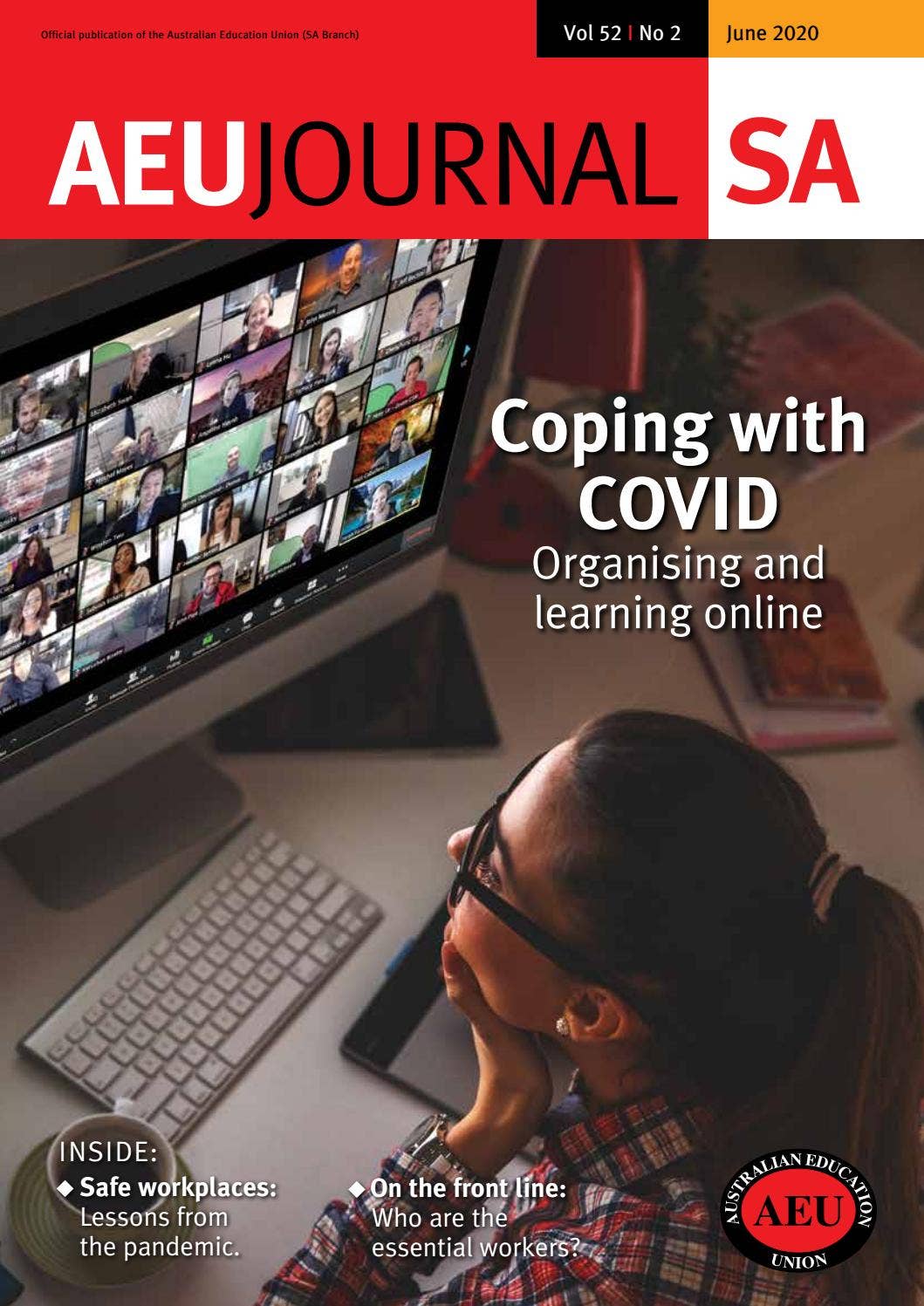 AEU Journal June 2020 by Australian Education Union (SA Branch) - Issuu