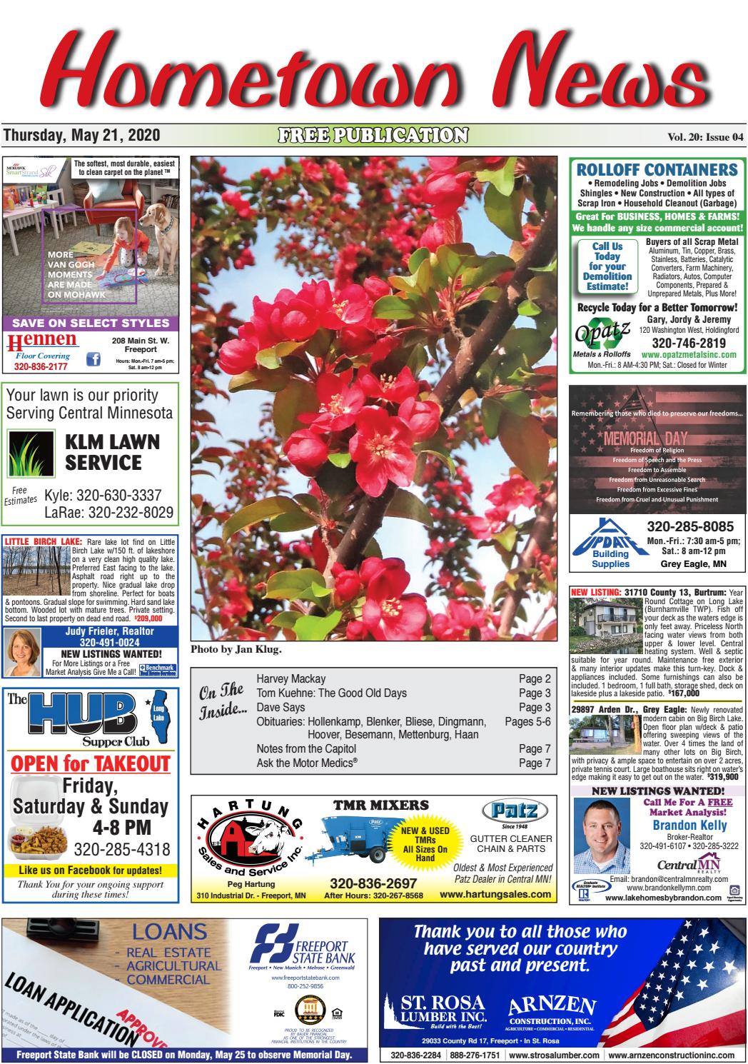 Hometown News May 21, 2020 by Hometown News - Issuu