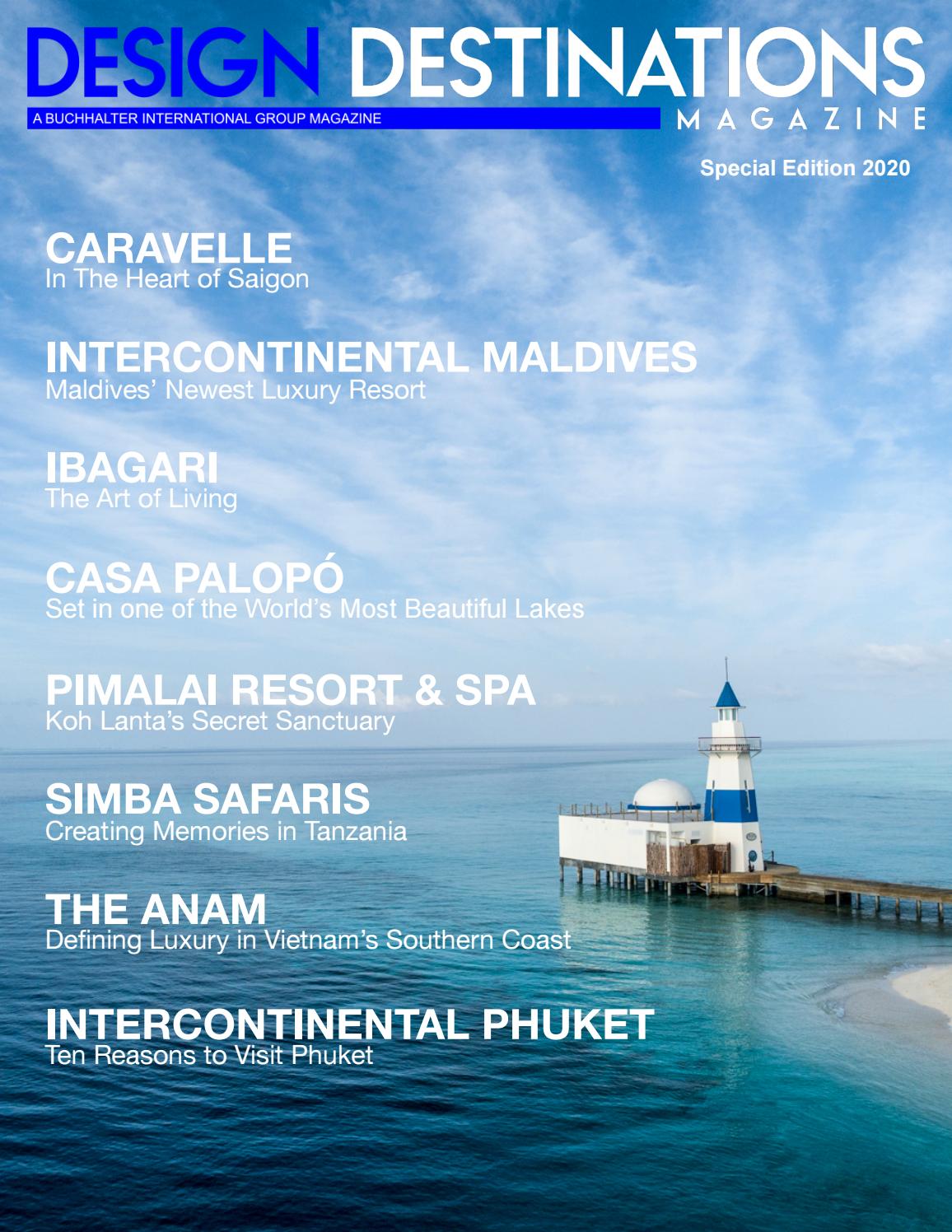 Design Destinations Magazine Special Edition 2020; Dream & Plan Your ...