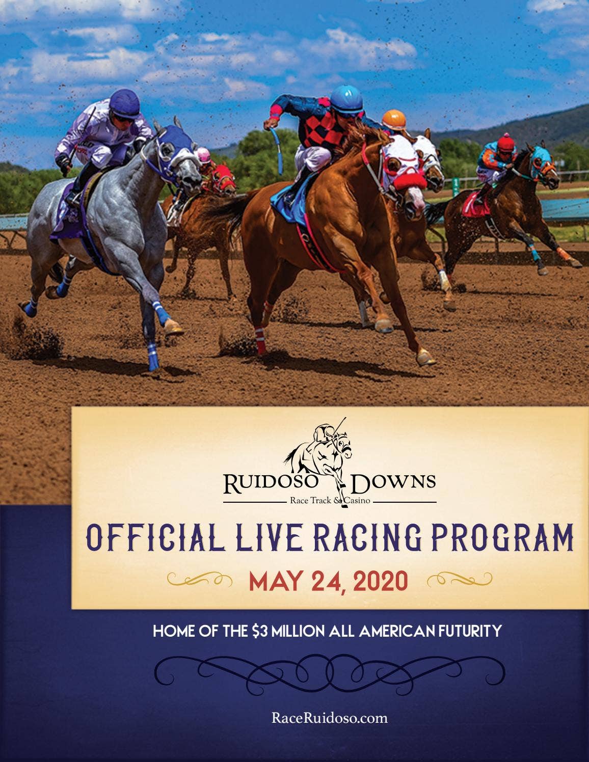 Ruidoso Race Track, Live Racing Program, Sunday, May 24, 2020 by ...