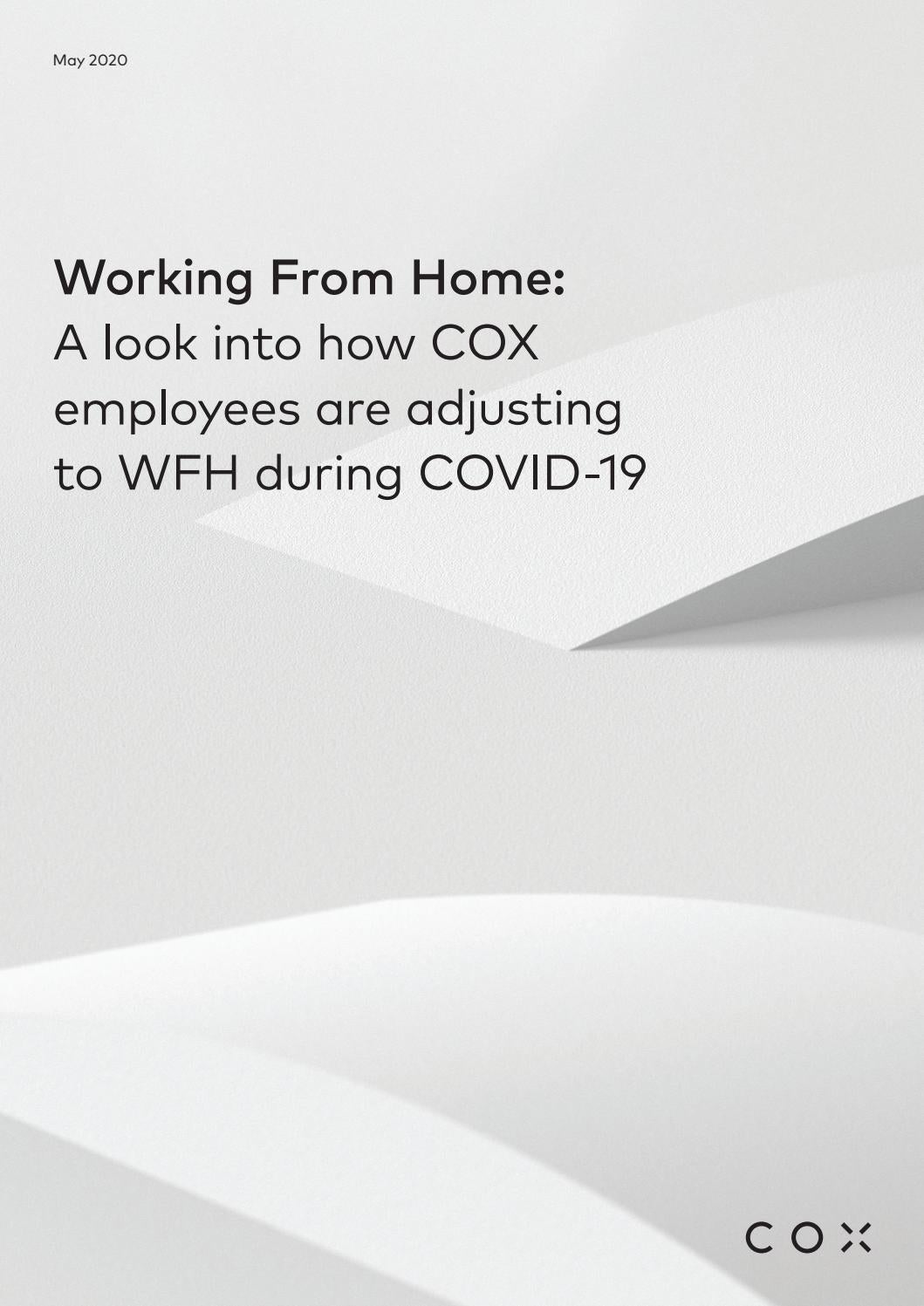 Working From Home Survey Report by Cox Architecture - Issuu