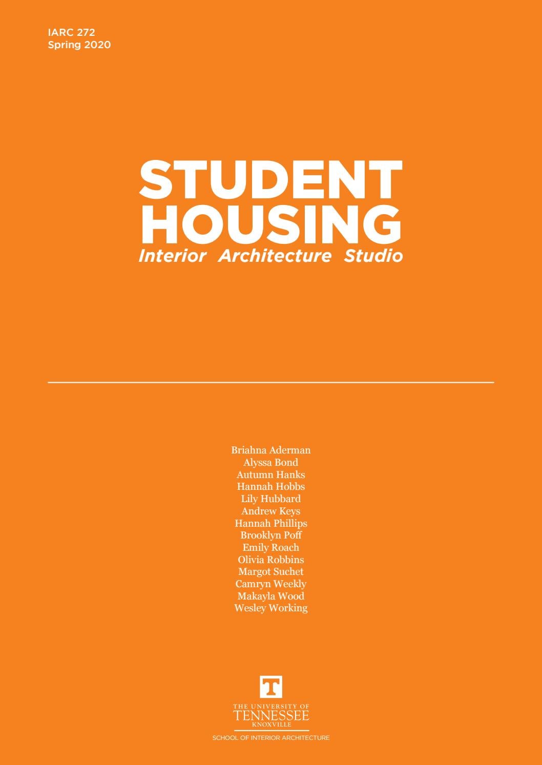 S20_IARC272_Introduction to Interior Architecture Studio II_Student ...