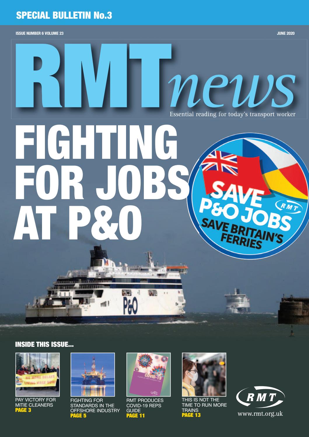 RMT News June 2020 Edition by RMT Union - Issuu