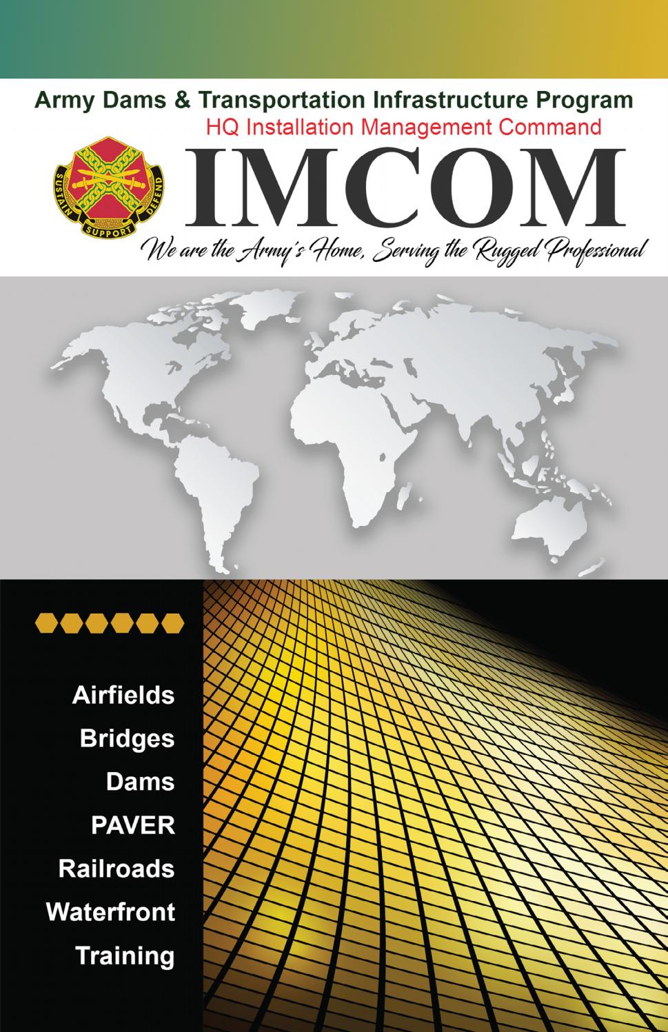 Army Dams and Transportation Infrastructure Program by US Army Engineer ...