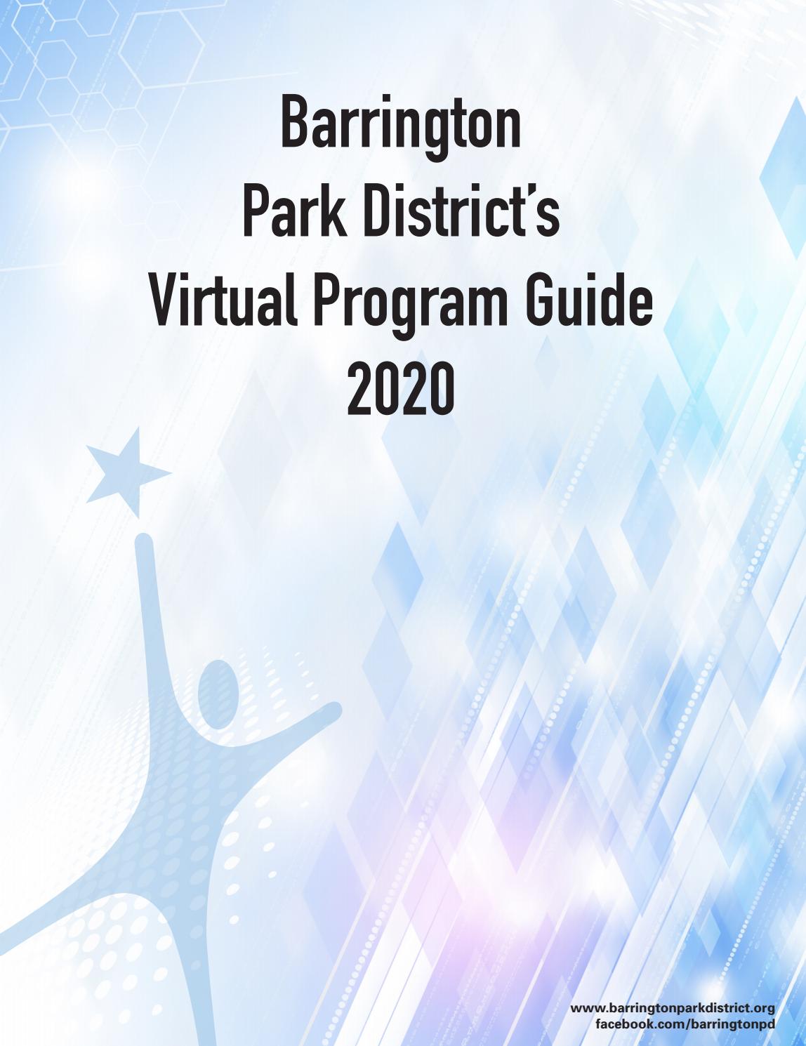 Virtual Brochure 2020 by Barrington Park District - Issuu