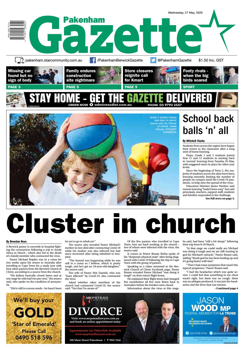 Pakenham Gazette - 27th May 2020 by Star News Group - Issuu