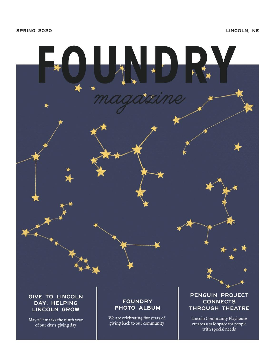 Foundry Magazine | Spring 2020 by Jordan Geisert-Folsom - Issuu