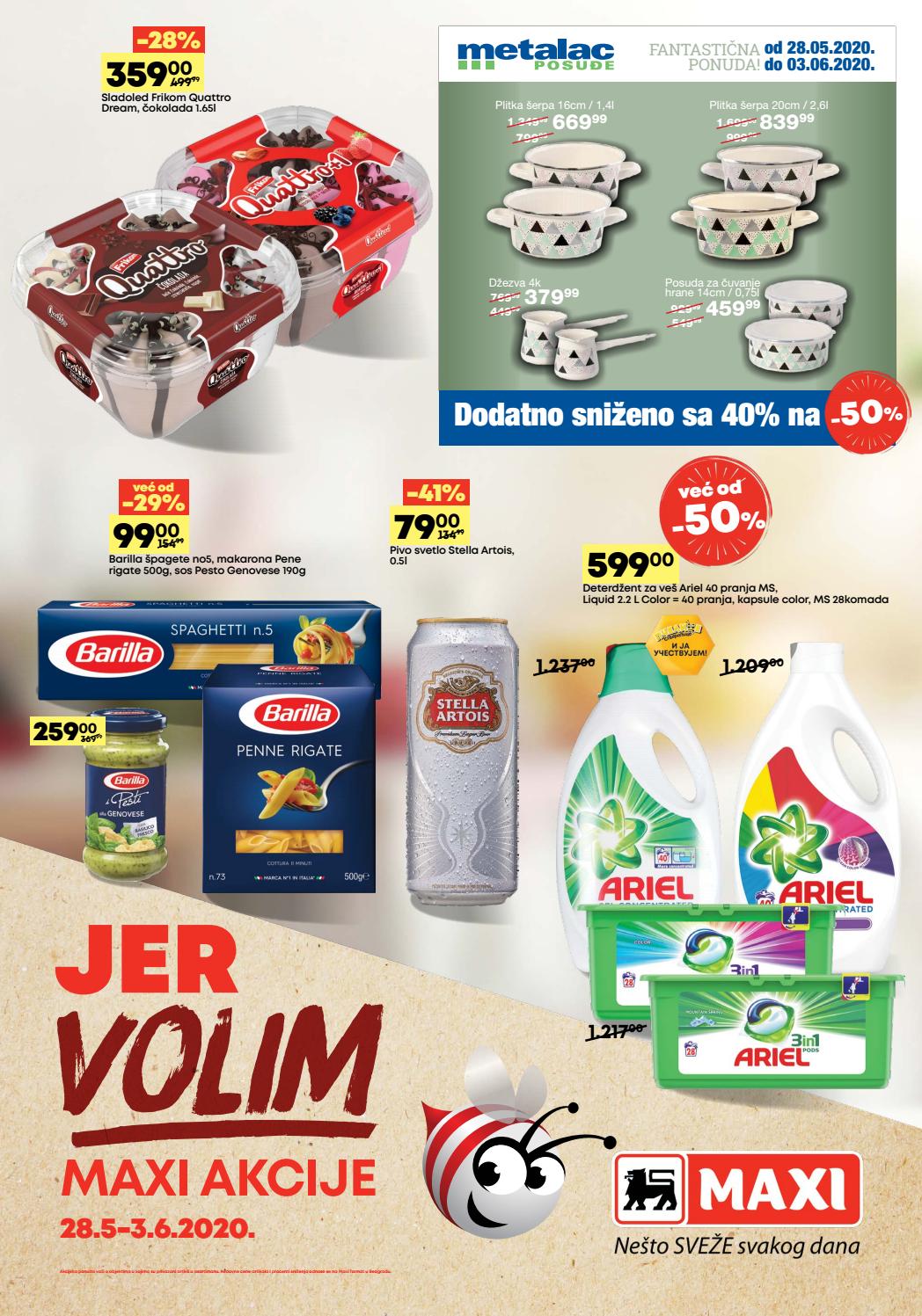 Maxi nedeljna akcija od 28.05.-03.06.2020. by Catalog.rs - Issuu