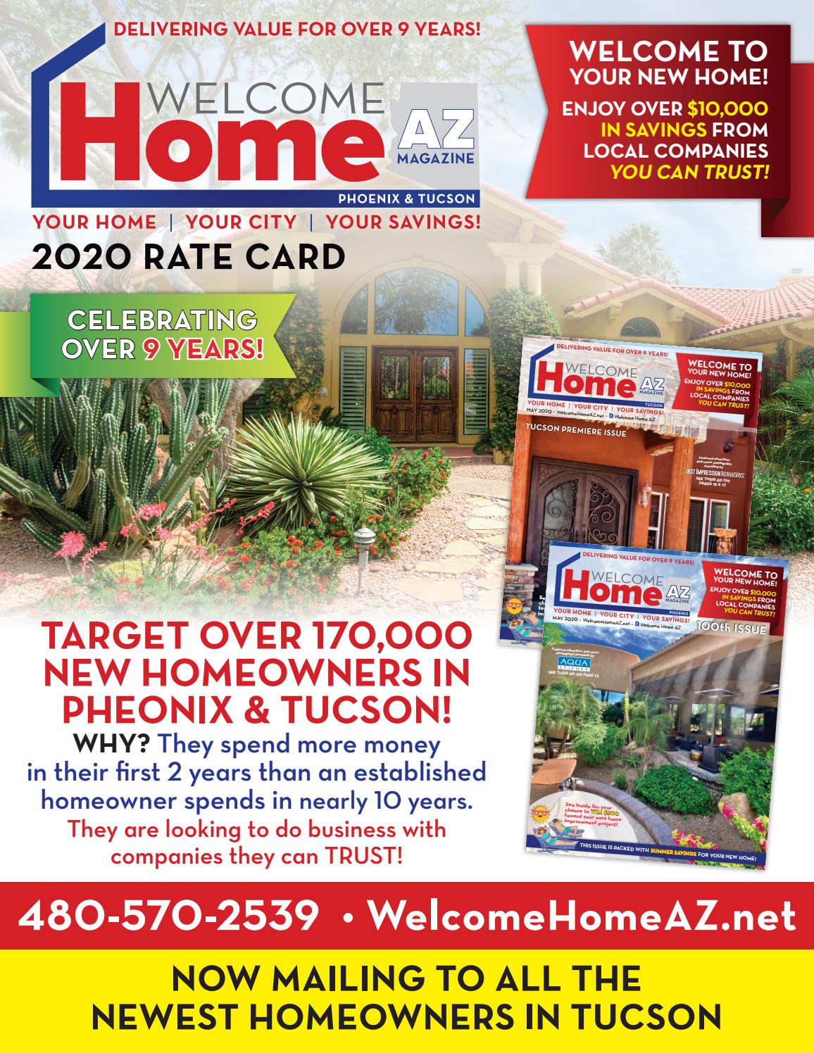 Welcome Home AZ Media Kit 2020 by Welcome Home AZ Magazine - Issuu