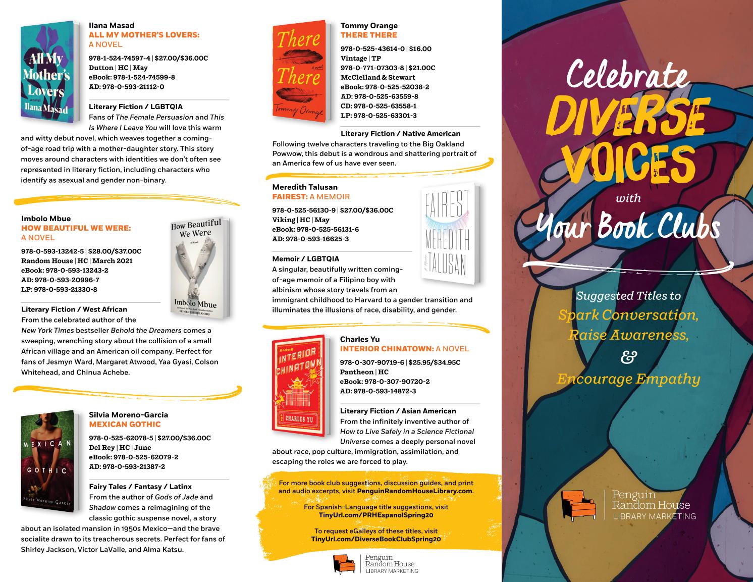 Celebrate Diverse Voices with Your Book Clubs by PRH Library - Issuu