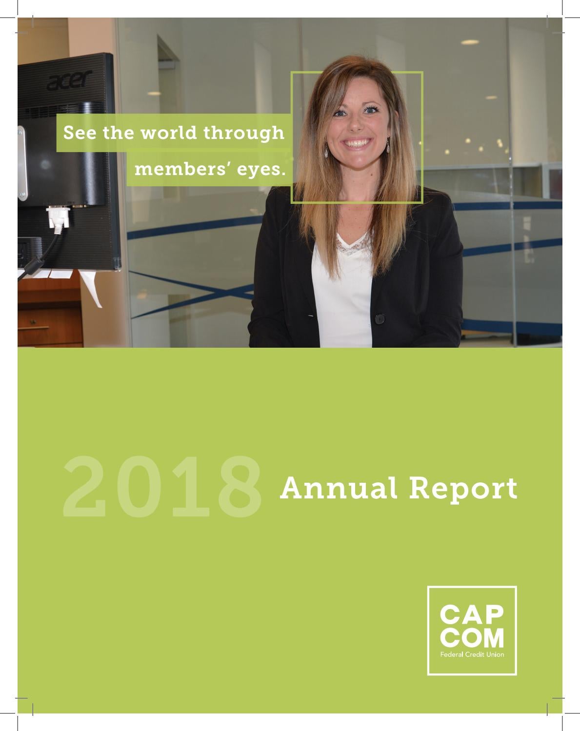 CAP COM Annual Report 2018 by CAP COM Federal Credit Union - Issuu