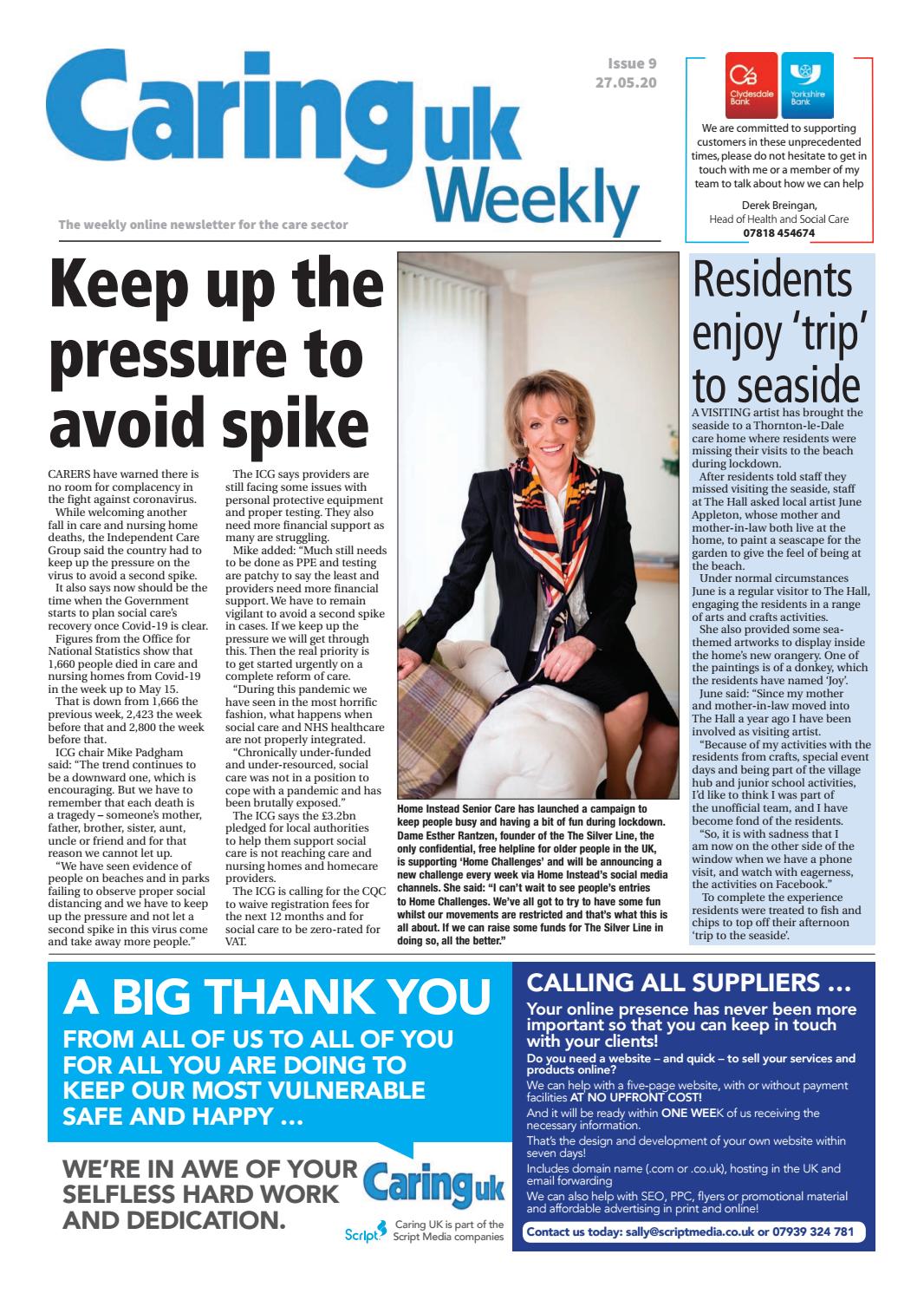 Caring UK Weekly - May 27th 2020 by Script Media - Issuu
