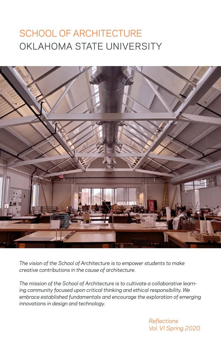 SoA Reflections Volume VI by architecture-okstate - Issuu