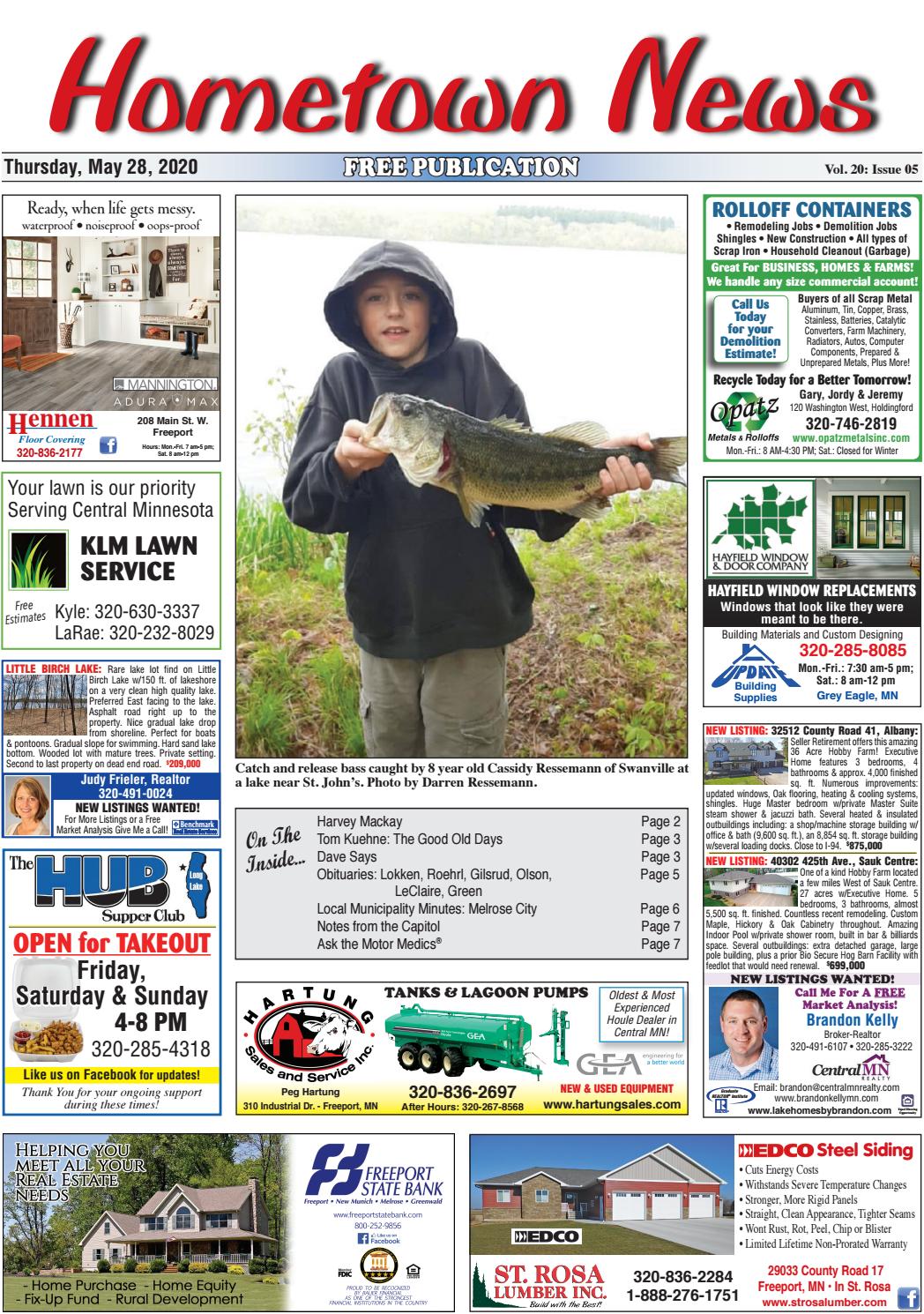 Hometown News May 28, 2020 by Hometown News - Issuu
