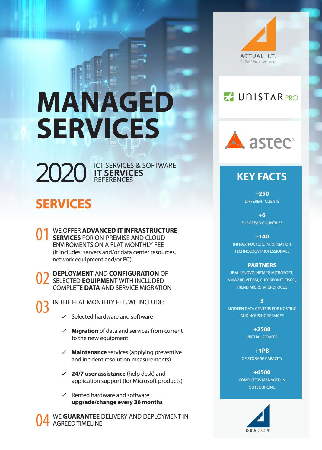 Unistar PRO Managed Services Flyer English by Newsroom Slovenia - Issuu