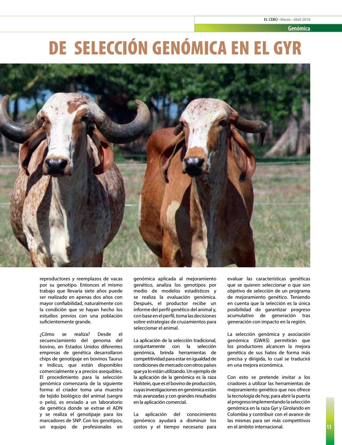 Edición 421 by Asociación Colombiana de Criadores de Ganado Cebú ...