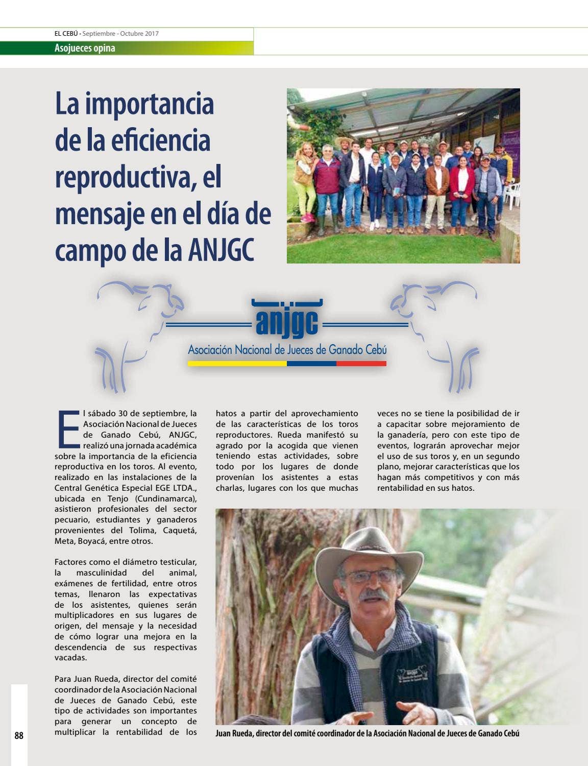 Edición 418 by Asociación Colombiana de Criadores de Ganado Cebú ...