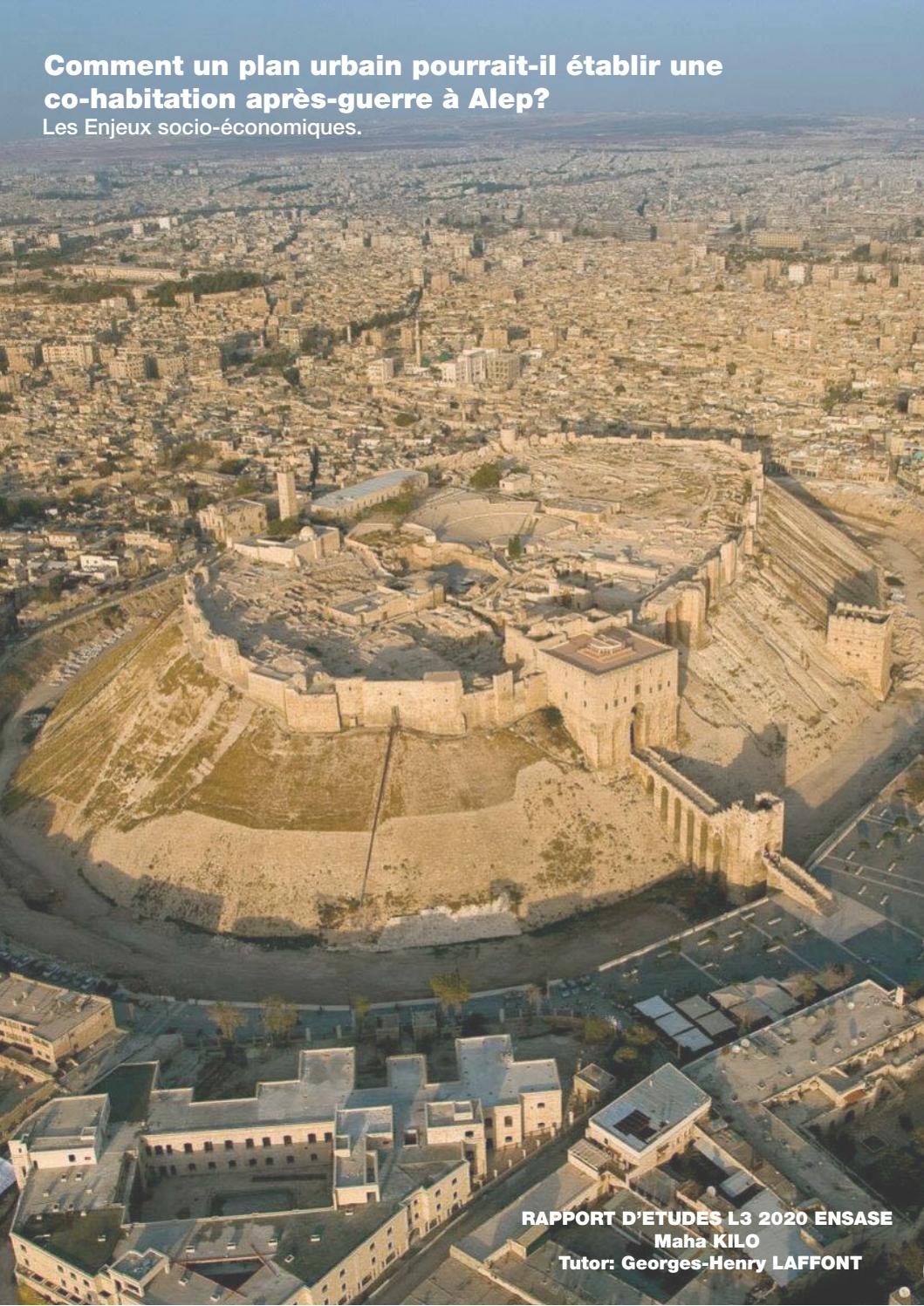 Reconstruction après-guerre alep by tiarchi7 - Issuu