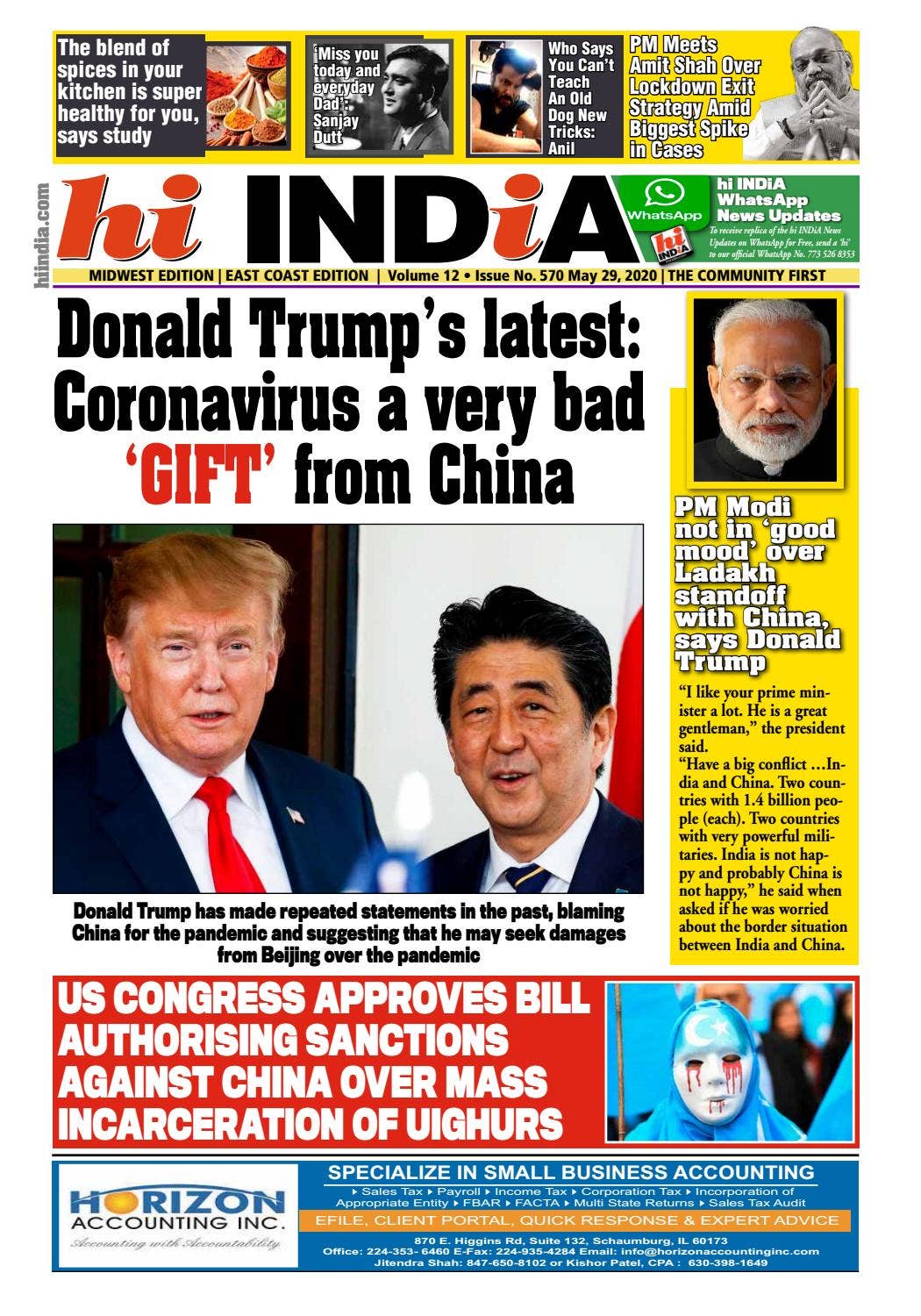 hi INDiA | May 29, 2020 | The Nation First by hi INDiA Weekly - Issuu