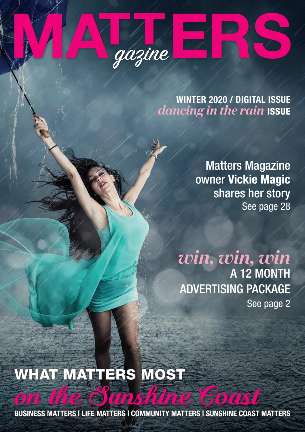 Digital Dancing Issue_Winter 2020 by Matters Magazine Sunshine Coast ...