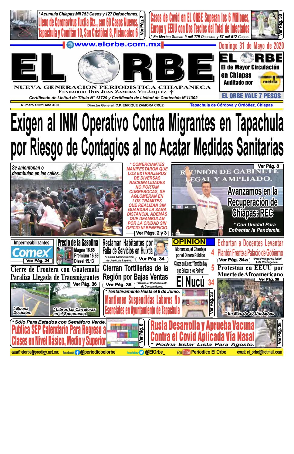 31052020 by El Orbe - Issuu