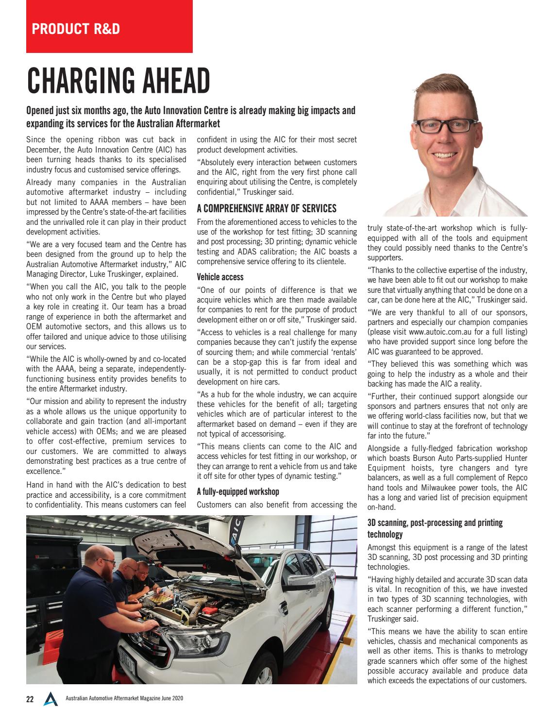 Australian Automotive Aftermarket Magazine - June 2020 by aaaa710 - Issuu