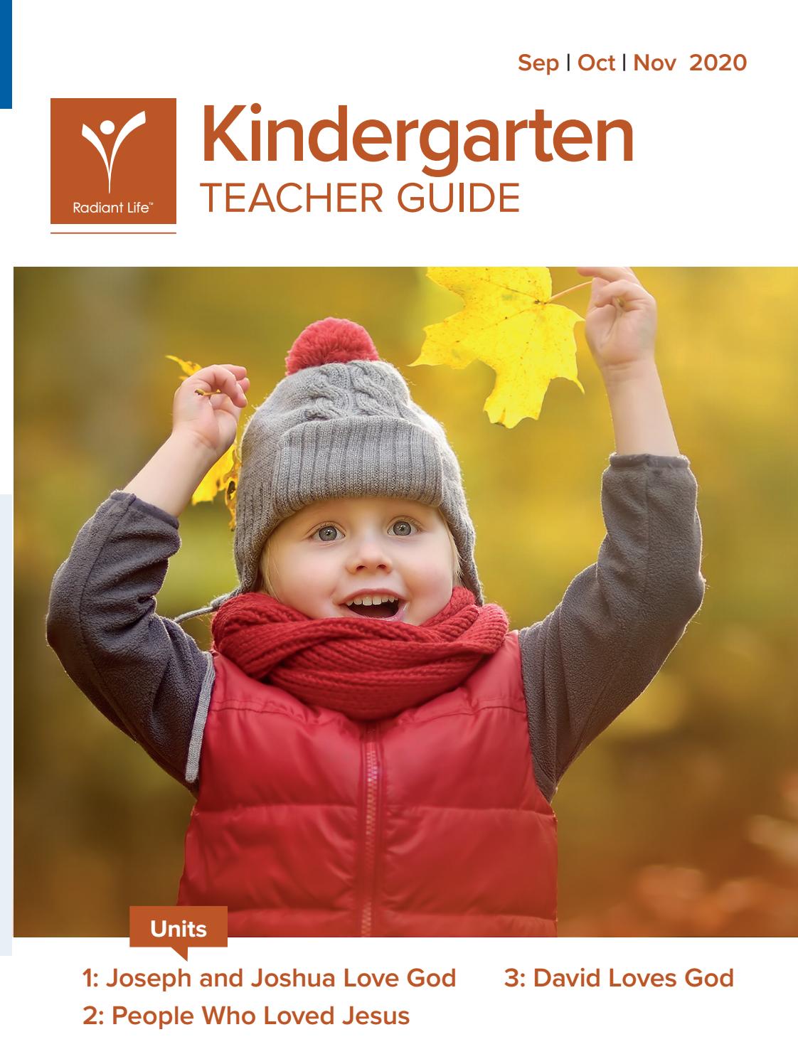 Sample Kindergarten Teacher Guide Fall by My Healthy Church - Issuu
