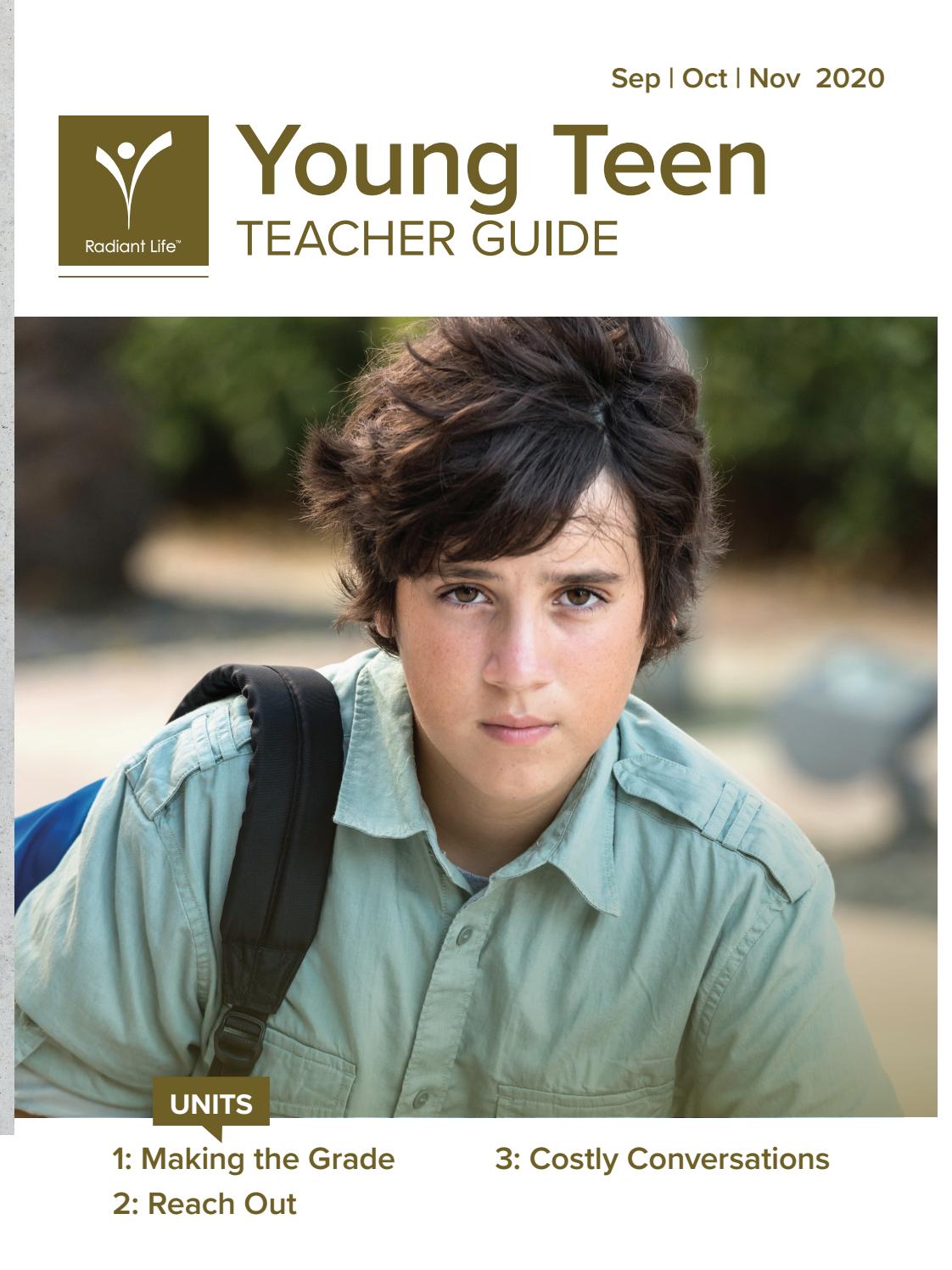 Sample Young Teen Teacher Guide Fall by My Healthy Church - Issuu