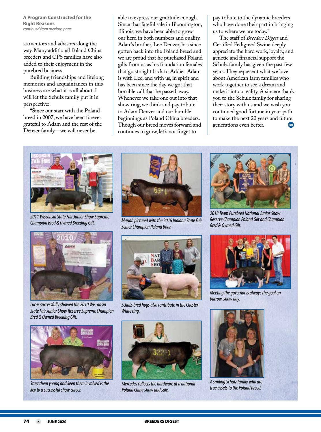 June 2020 Breeders Digest by Experience Berkshire - Issuu