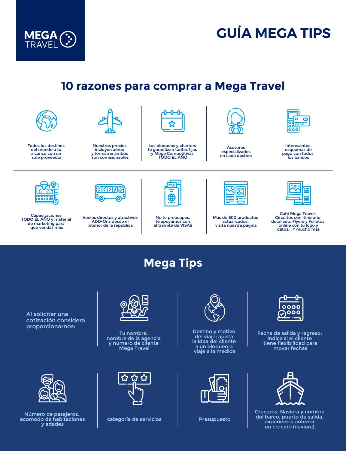 Guía Mega Tips by Mega Travel - Issuu