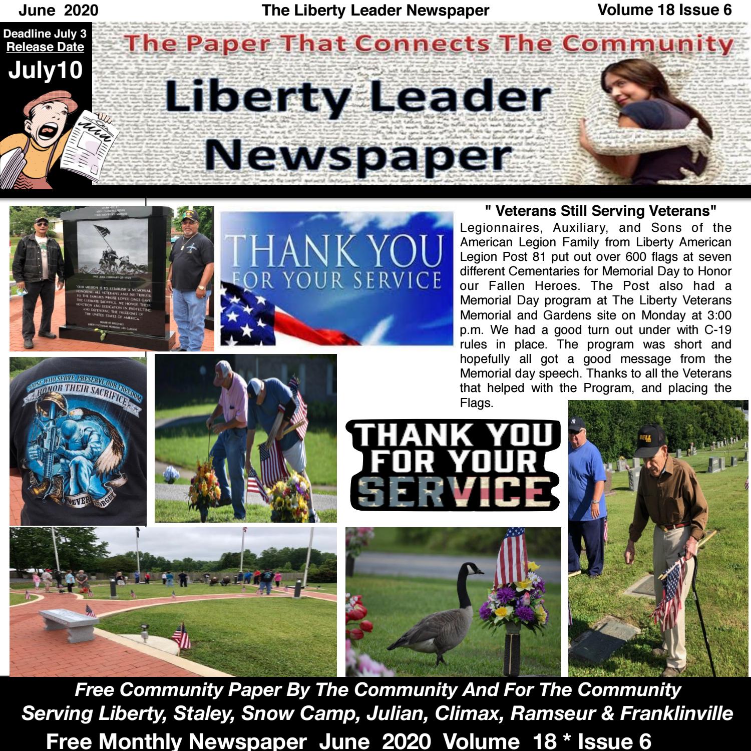 Liberty Leader Newspaper June 2020 by Kevin Bowman - Issuu
