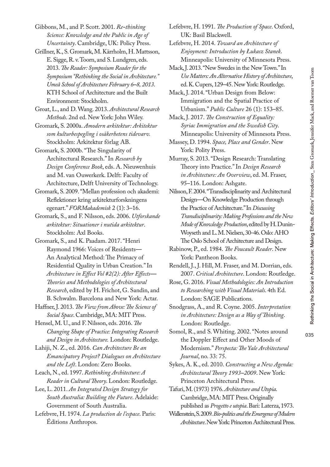 Architecture in Effect by Actar Publishers - Issuu