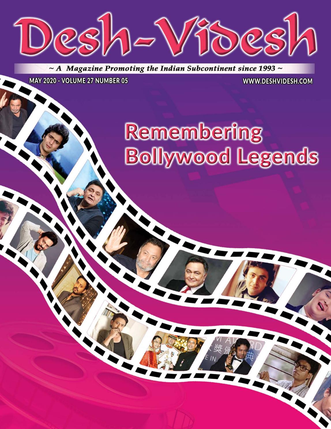 Desh Videsh Magazine Remembering Bollywood Legends May 2020 by Desh ...