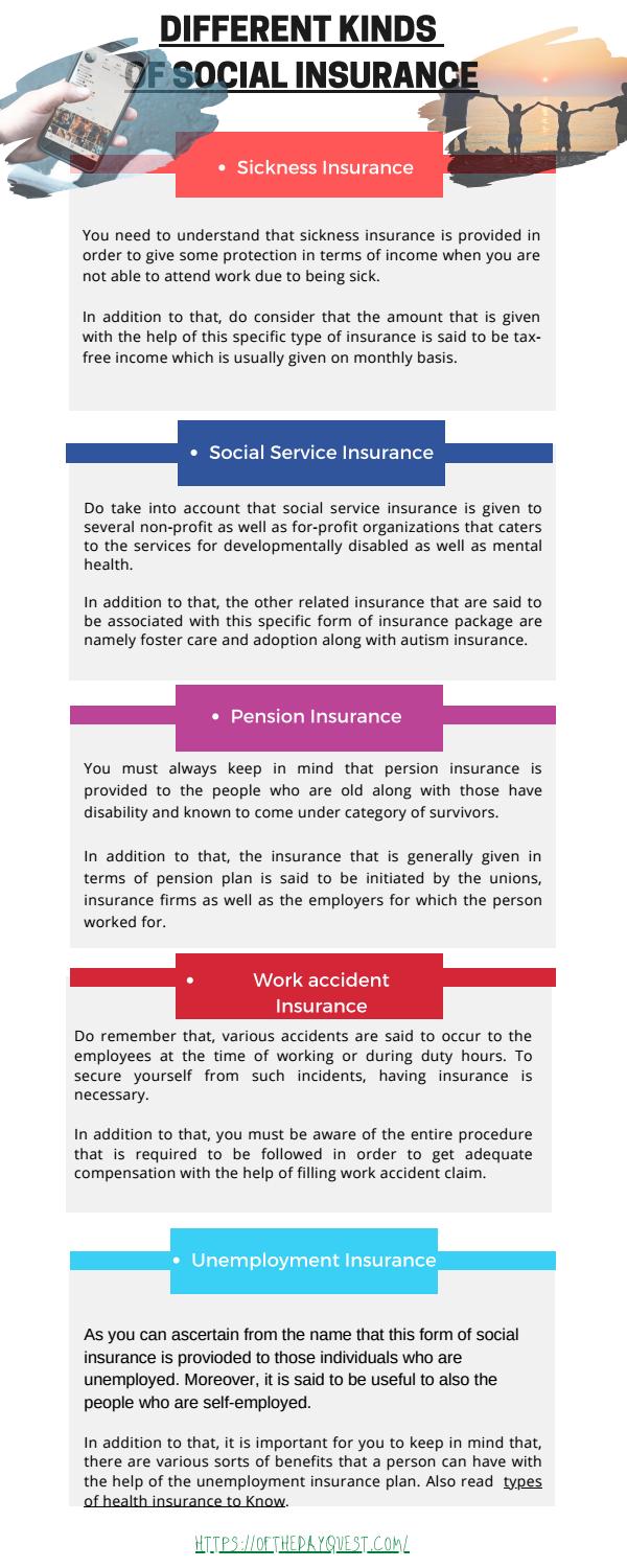 Types of Social Insurance to Know by Raj Joshi - Issuu