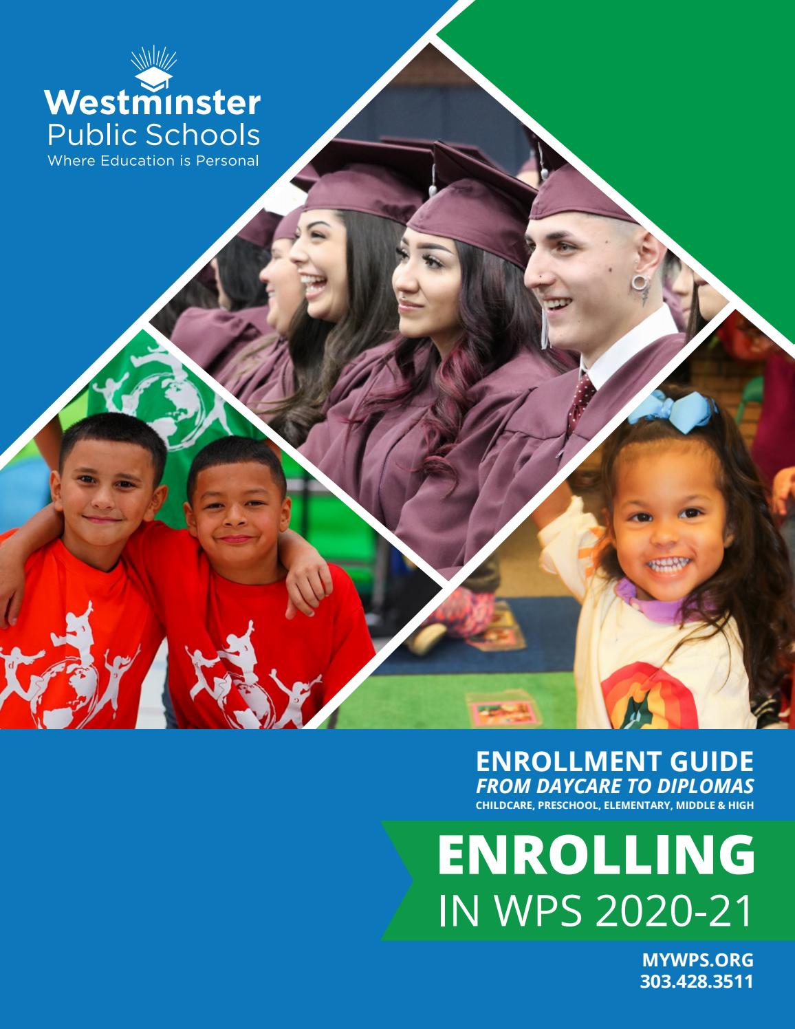 WPS ENROLLMENT GUIDE | 2019-20 by Westminster Public Schools - Issuu