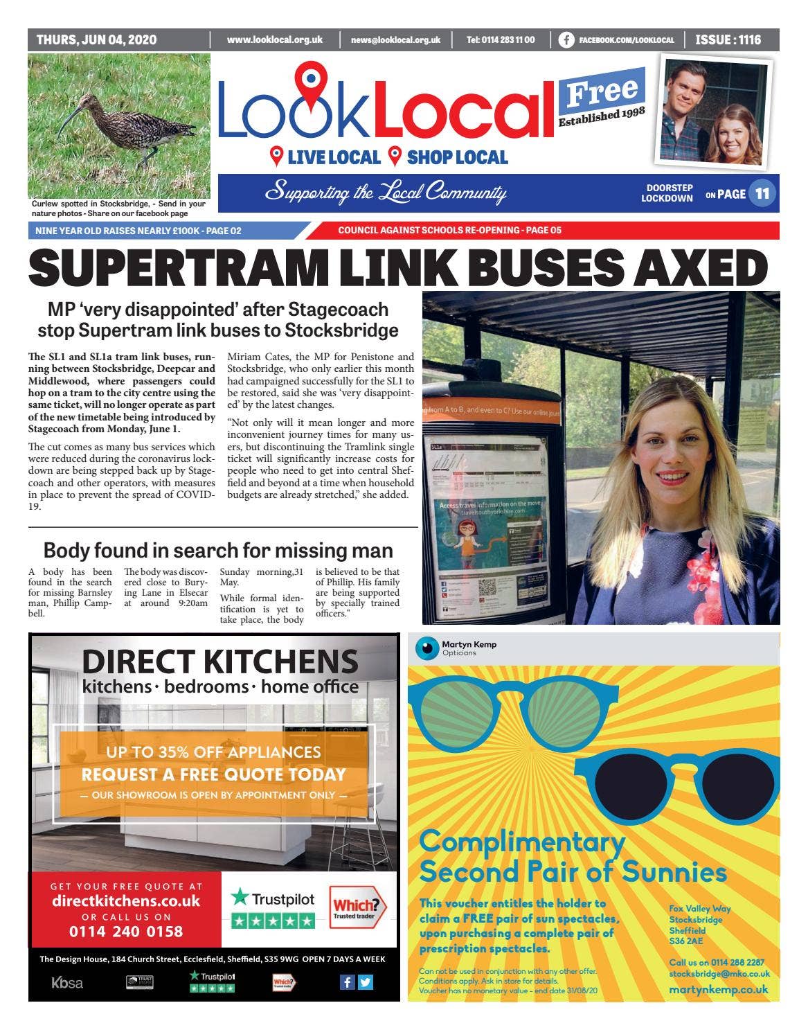 Issue 1116 Thursday 4 June 2020 by Look Local Newspaper - Issuu