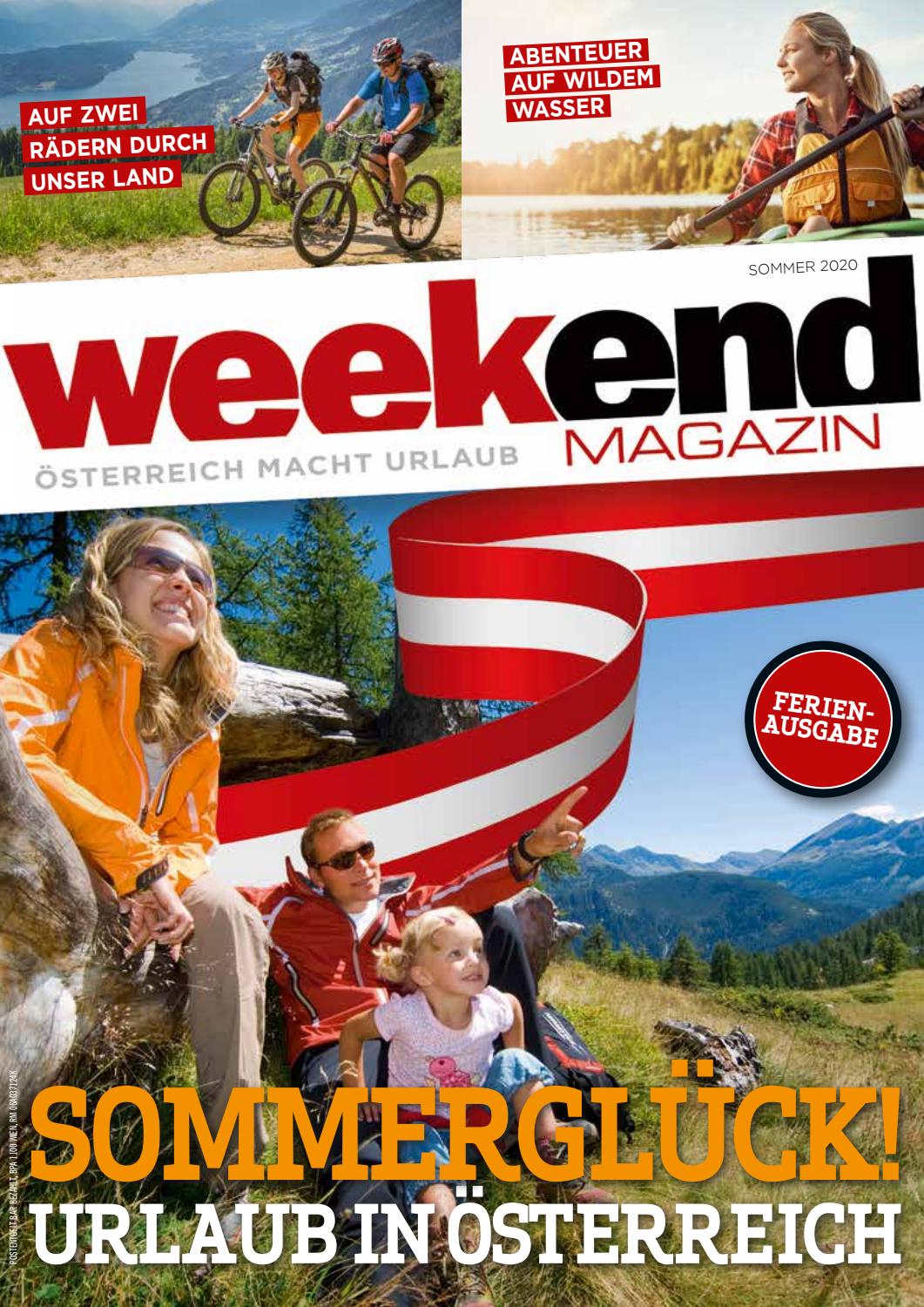 Weekend Magazin Vorarlberg 2020 KW 22 - Ferien in Österreich - Sommer ...
