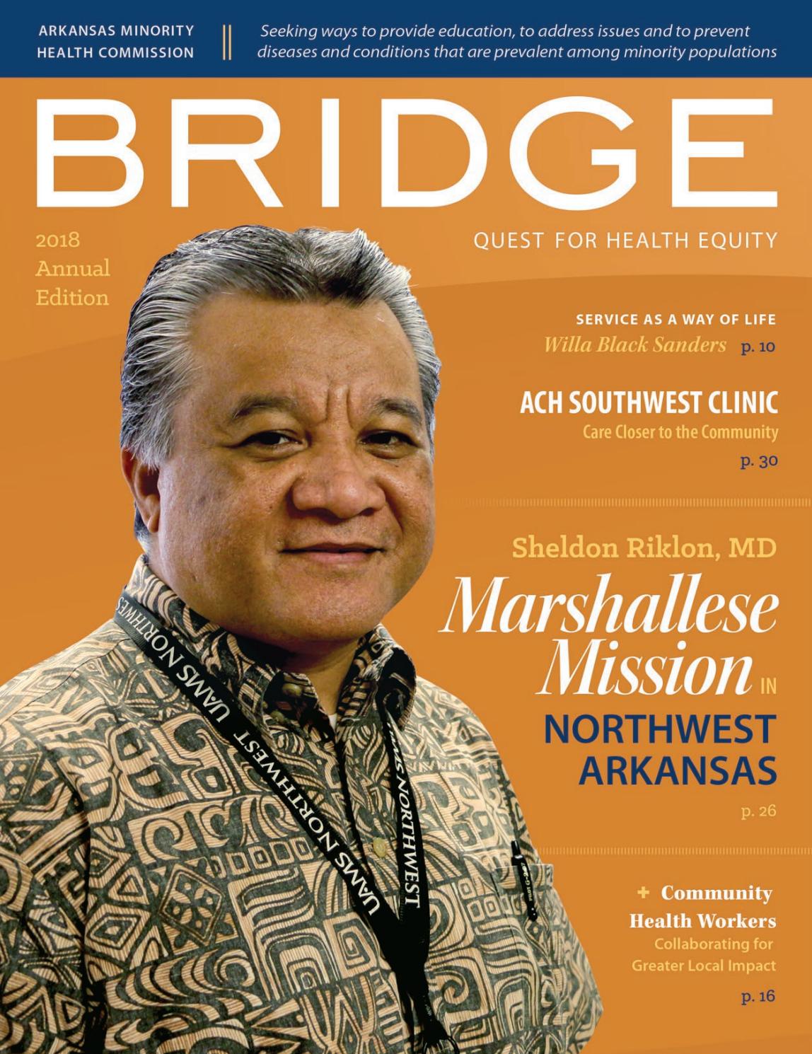Bridge magazine 2018 by arminorityhealth - Issuu