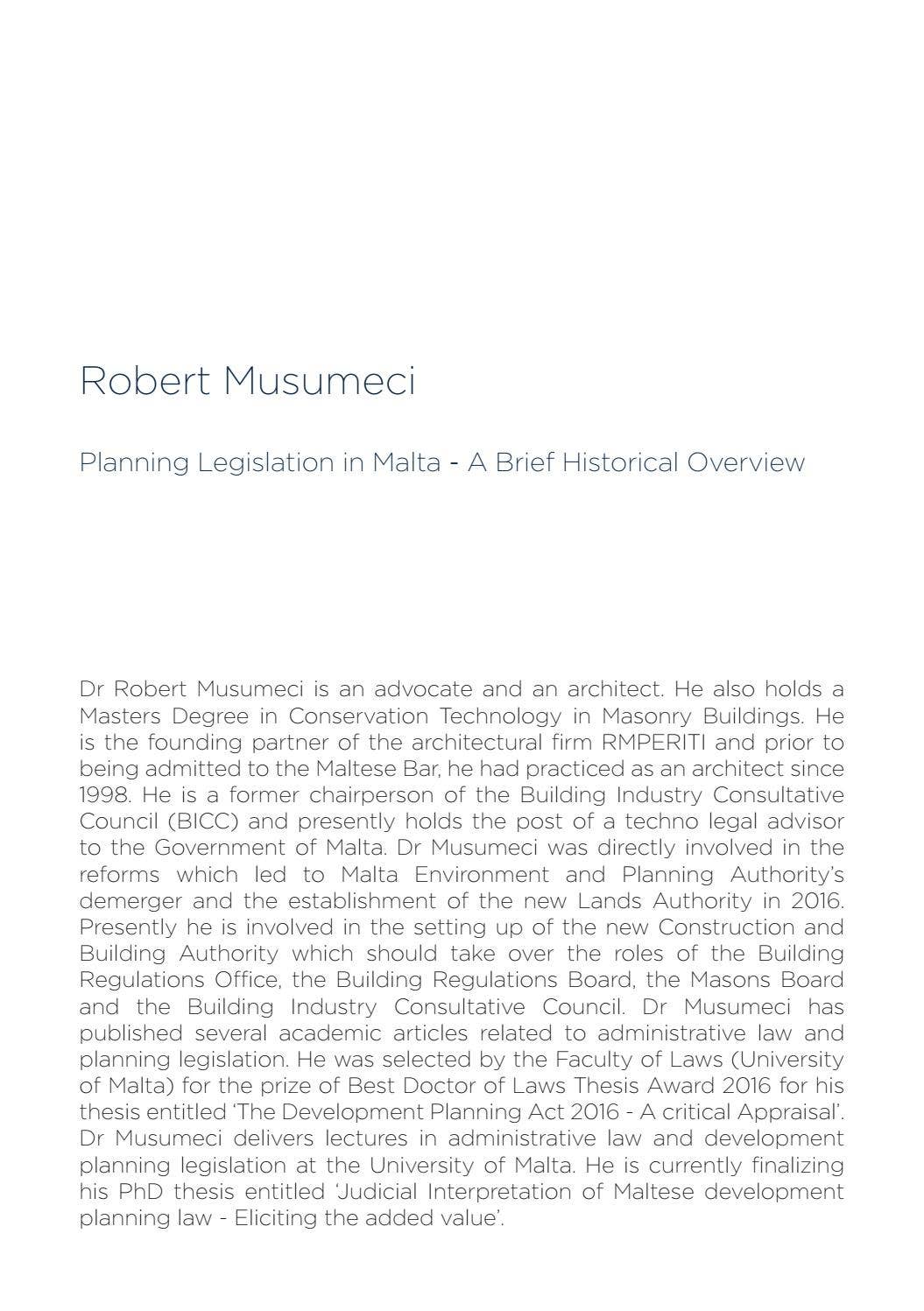 11 - Robert Musumeci by GħSL - Publications - Issuu