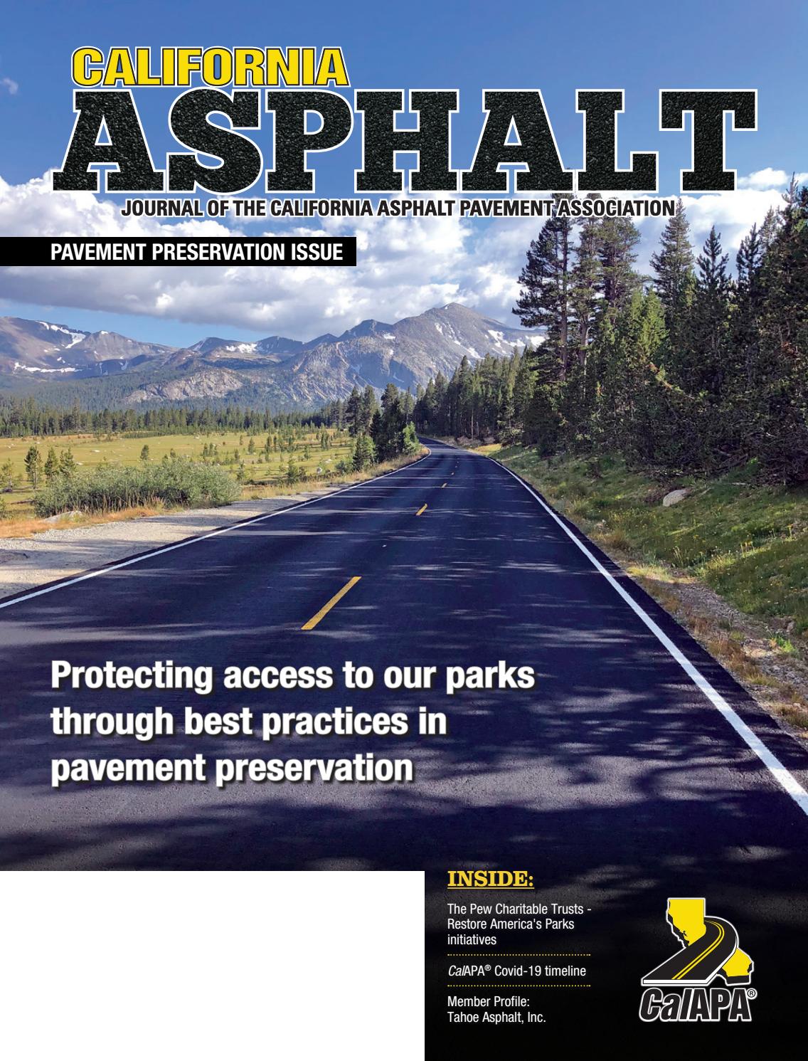 California Asphalt Magazine - 2020 Pavement Preservation Issue by CMS ...