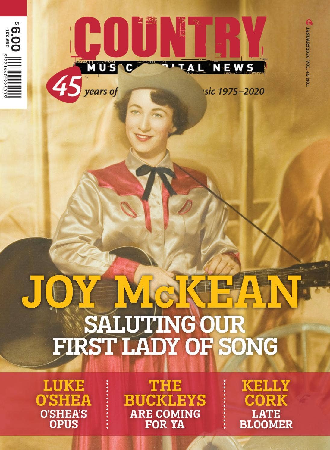 Country Music Capital News - January 2020 Volume 45 No 1 by Country ...