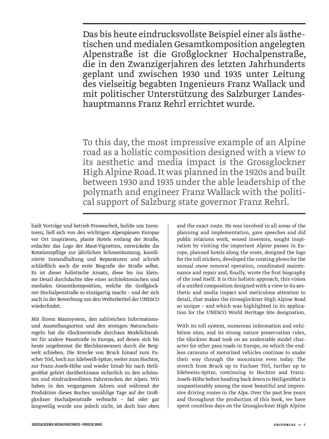 Pass Portrait - Grossglockner by ACC Art Books - Issuu