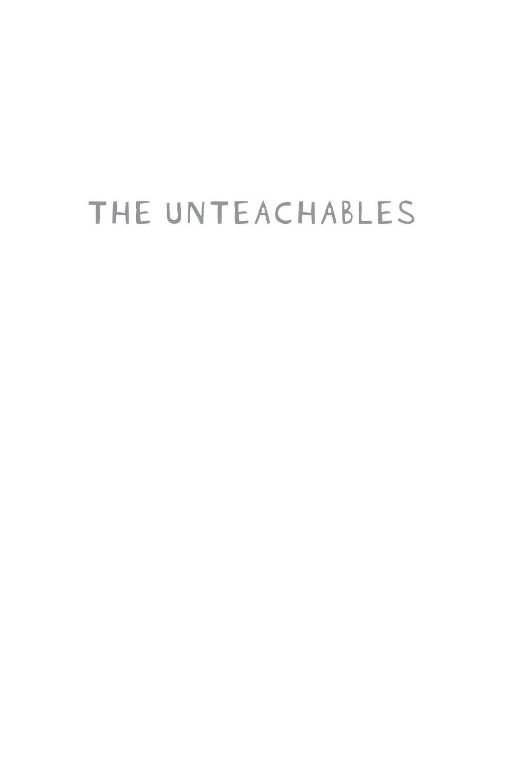 The Unteachables by Gordon Korman - Follett Book Fair Special Edition ...