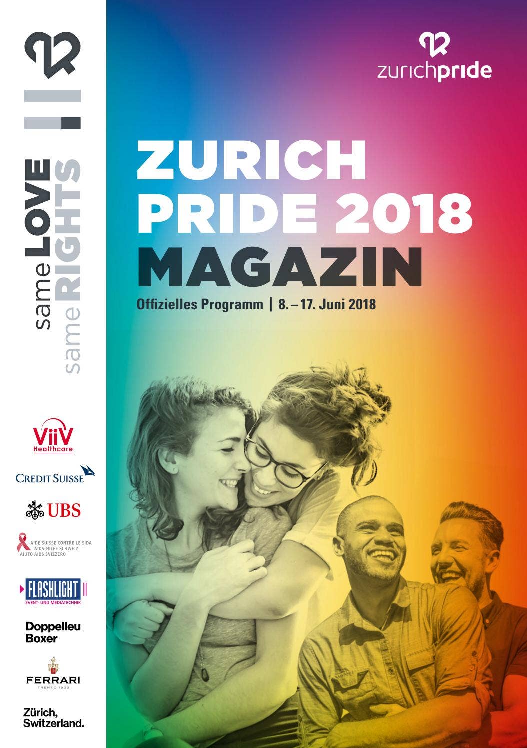 Zurich Pride Magazin 2018 by Zurich Pride Festival - Issuu