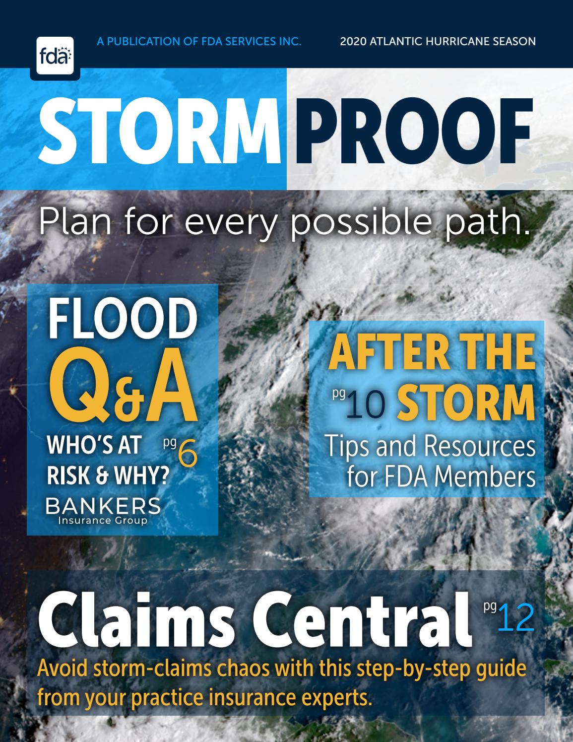 FDA Storm Proof: 2020 Atlantic Hurricane Season by Florida Dental ...
