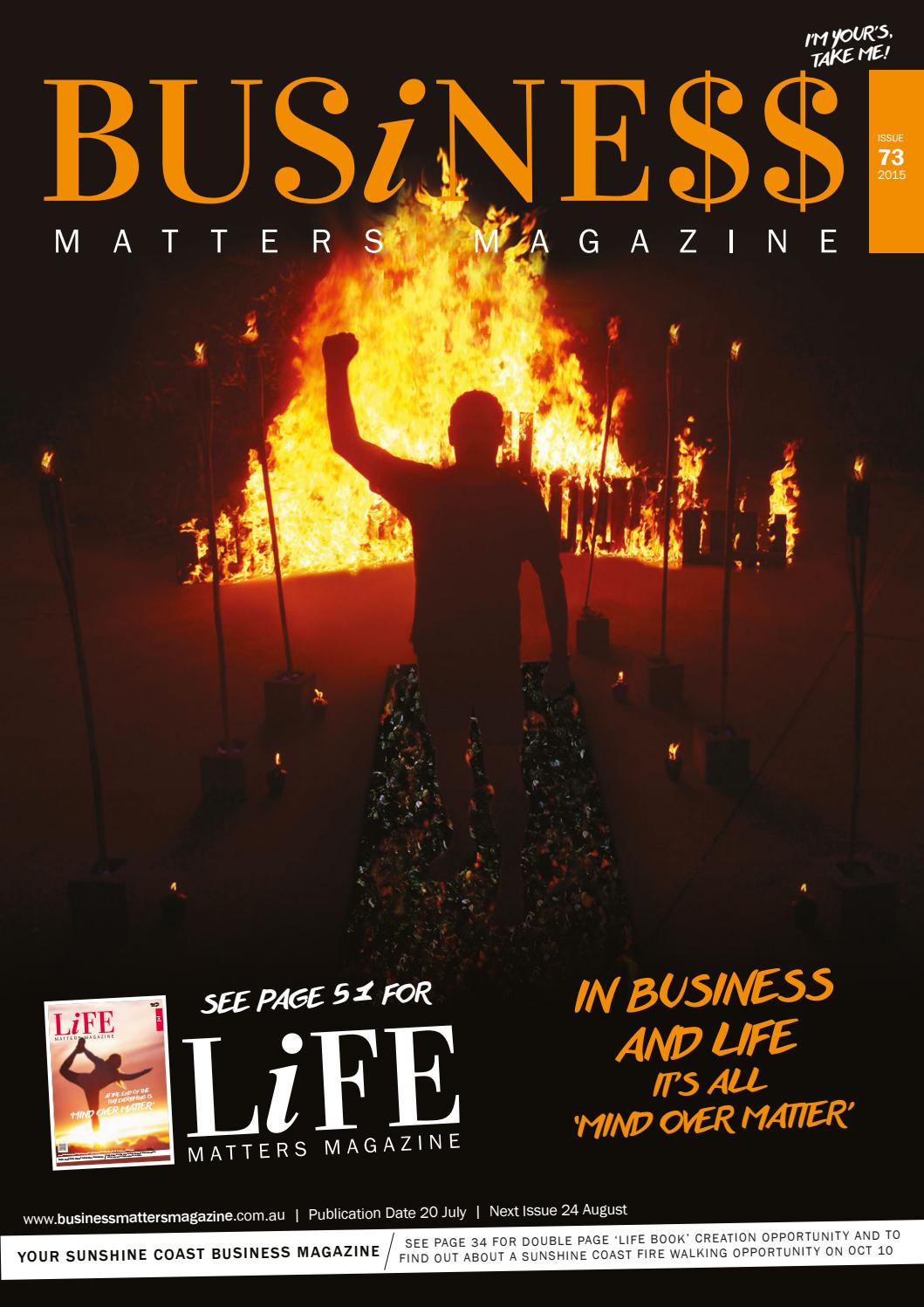 Business Matters Magazine Issue 73 by Matters Magazine Sunshine Coast ...