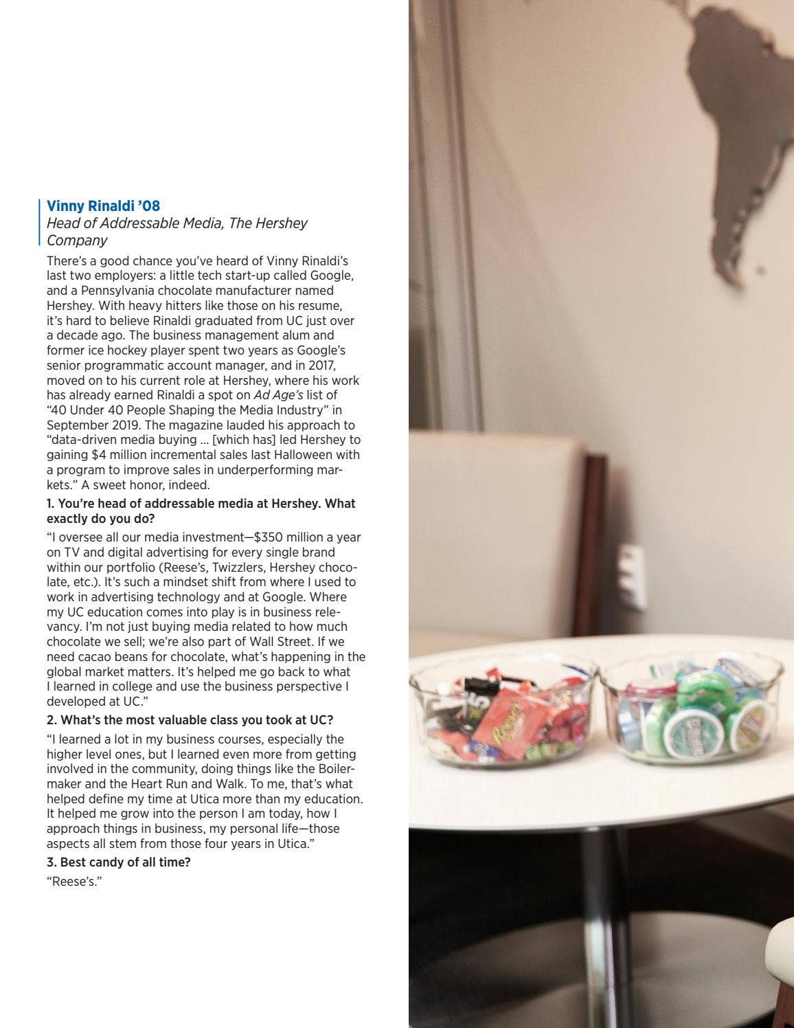 Utica Magazine - Fall 2019 by Utica University - Issuu